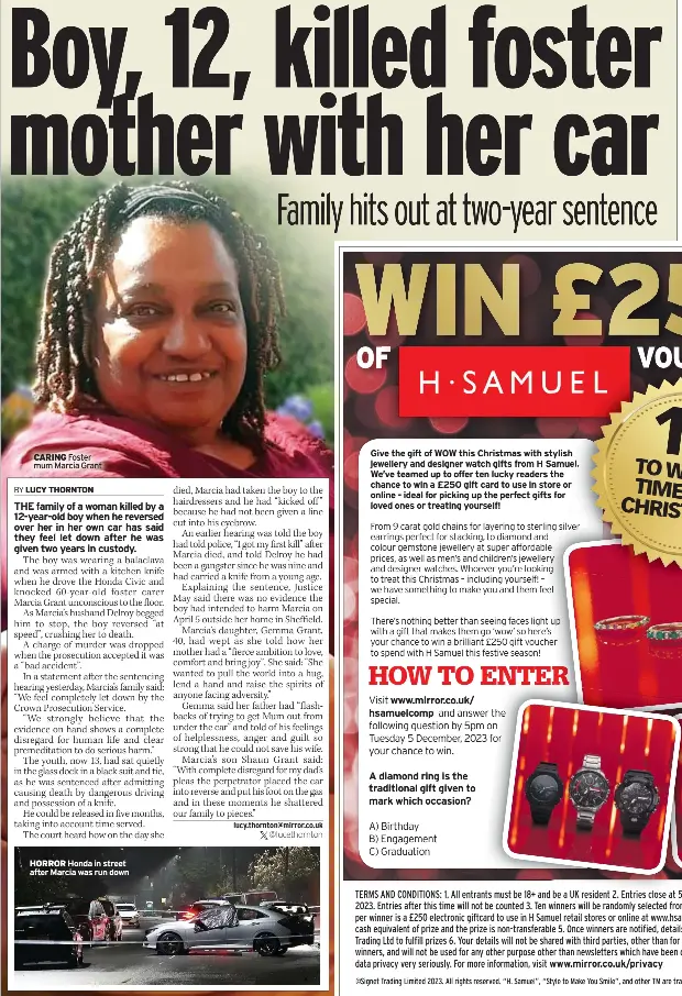 Boy, 12, killed foster mother with her car - PressReader