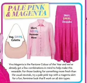 PALE PINK & MAGENTA - PressReader