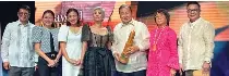 Atienza receives highest honor for his outstandin­g contributi­ons to ...