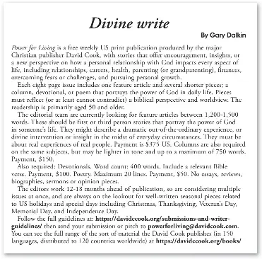 Divine write - PressReader