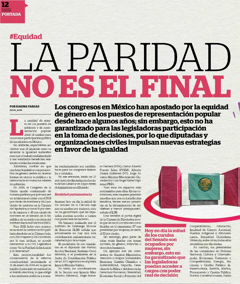 LA PARIDAD NO ES EL FINAL - PressReader