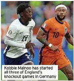 The only way is up for Mainoo as he aims to cap rapid rise - PressReader