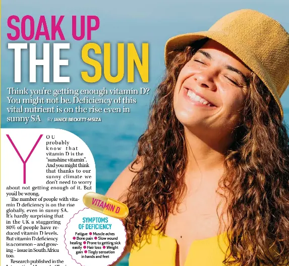 SOAK UP THE SUN - PressReader