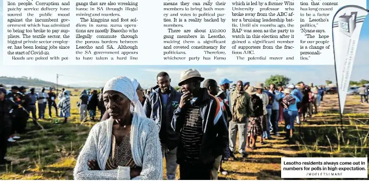 Field wide open for high stake Lesotho elections - PressReader