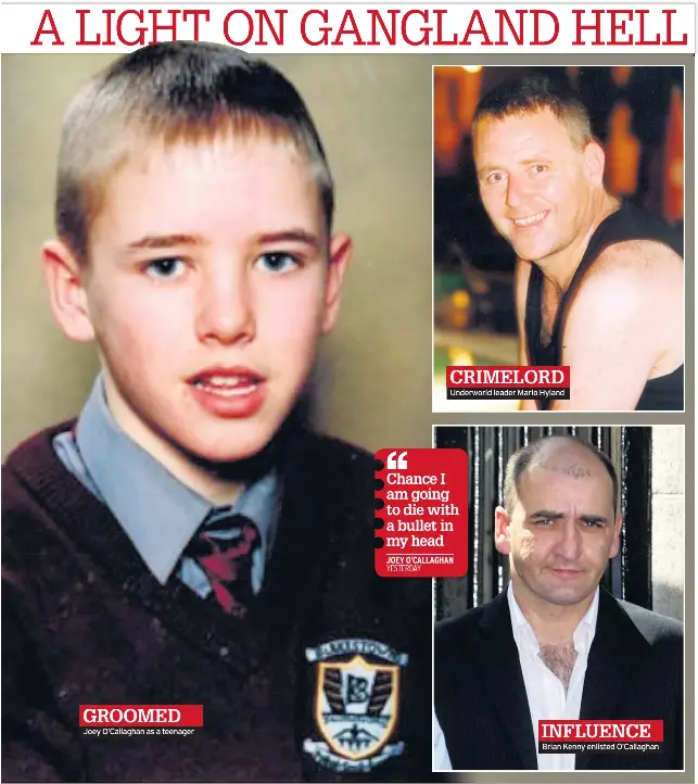 I was always afraid but when I was sitting around Marlo I was terrified ...