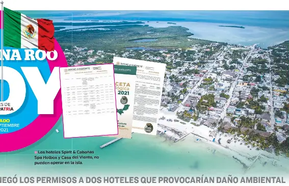 FRENA LA SEMARNAT ECOCIDIO EN HOLBOX - PressReader