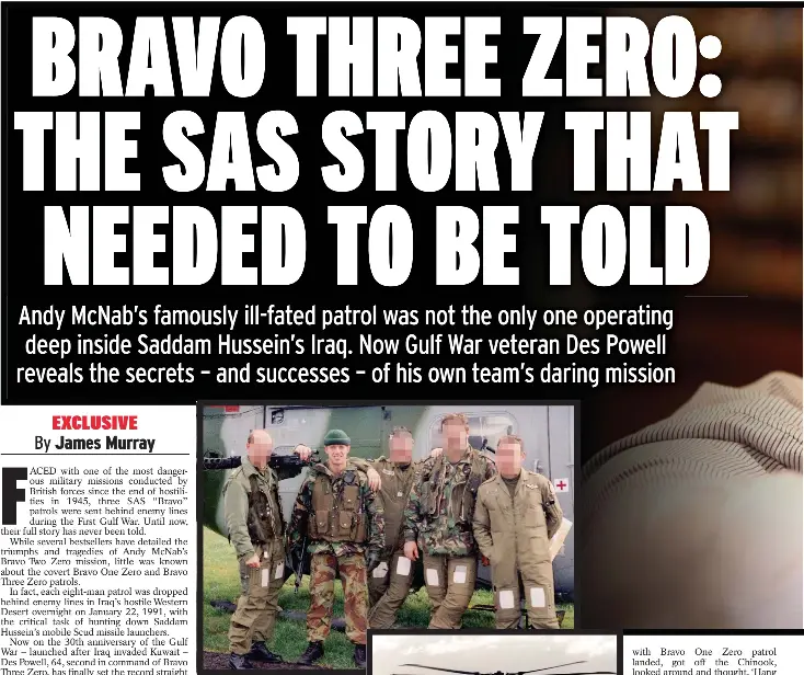 BRAVO THREE ZERO: THE SAS STORY THAT NEEDED TO BE TOLD - PressReader
