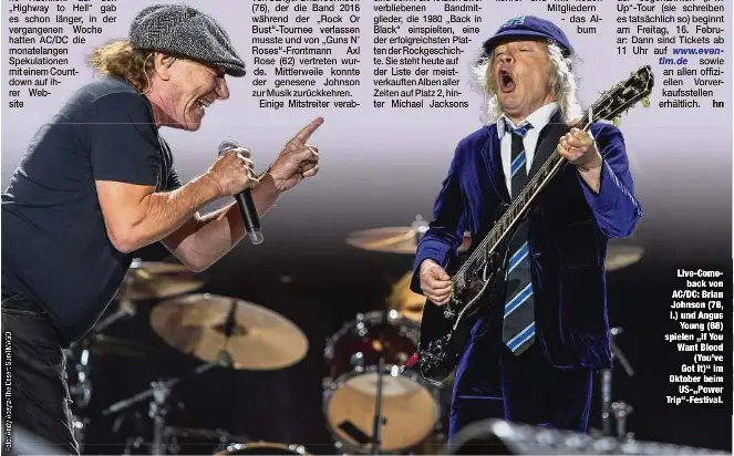 Noch einmal Vollgas auf dem „Highway to Hell“ - PressReader