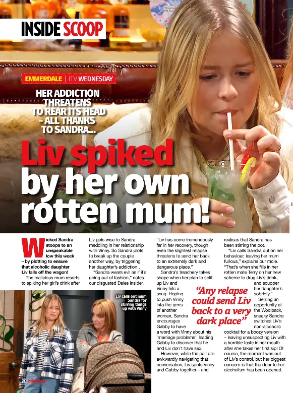 Liv’s addiction rears its head – and it’s all down to Sandra … - PressReader