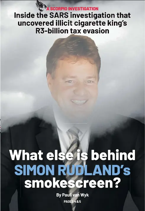 What else is behind SIMON RUDLAND’s smokescree­n? - PressReader