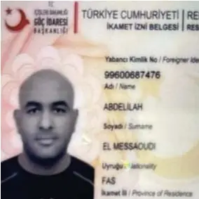 Turkije laat gezochte drugsbaas Abdelilah “Black” El Messaoudi vrij - PressReader