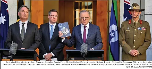 Australia to prioritise long-range strike capability in defence shakeup - PressReader