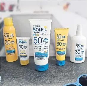 Tesco covering VAT on sun care range to keep prices low - PressReader