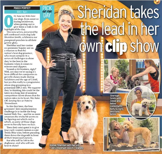Sheridan takes the lead in her own clip show - PressReader