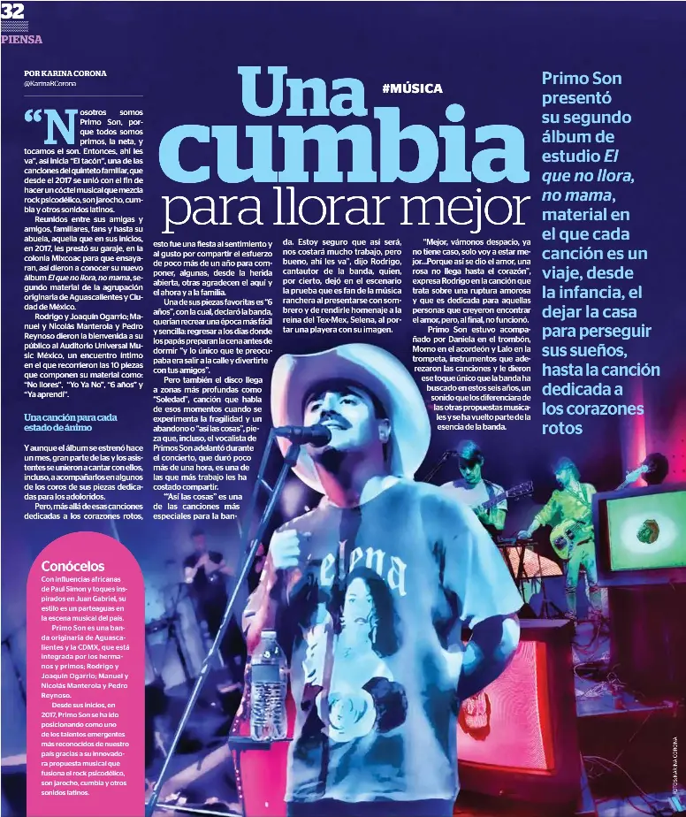 Una cumbia para llorar mejor - PressReader