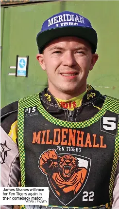 Fen Tigers ready to roar in Isle of Wight - PressReader