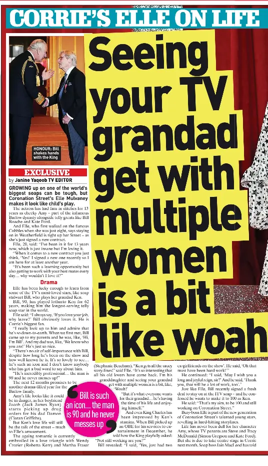 Seeing your TV grandad get with multiple women is a bit like woah - PressReader