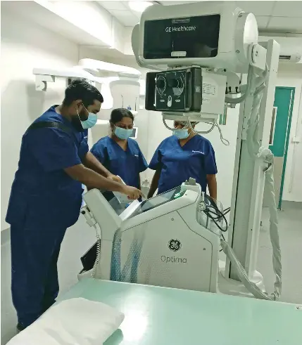 Treatment to improve with state of art X-Ray machines - PressReader