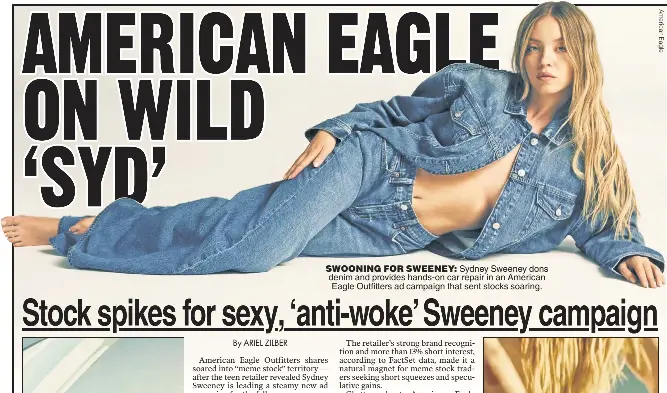 AMERICAN EAGLE ON WILD 'SYD' - PressReader