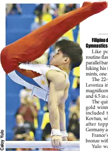 YULO HITS GOLD IN BAKU - PressReader