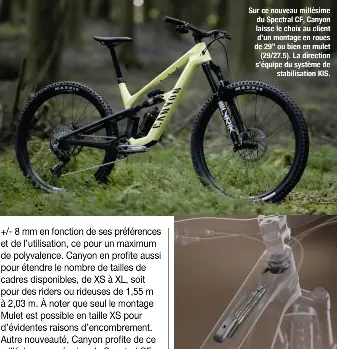 Canyon Spectral CF 2024 Objectif polyvalenc­e - PressReader