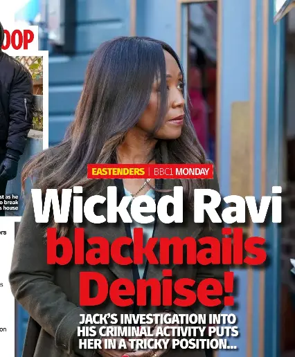 Wicked Ravi blackmails Denise - PressReader