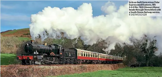 Two guests and three locomotive­s for South Devon’s winter steam gala - PressReader