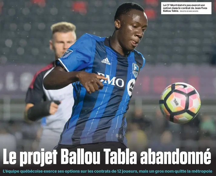 Le projet Ballou Tabla abandonné - PressReader