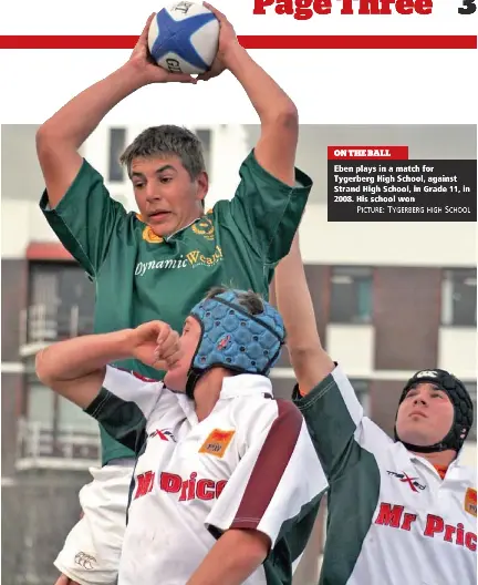 EBEN – FROM POODLE TO BOK BRUISER - PressReader