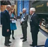 Duke of Kent retraces grandfathe­r’s footsteps at STEAM – and clocks in, too - PressReader