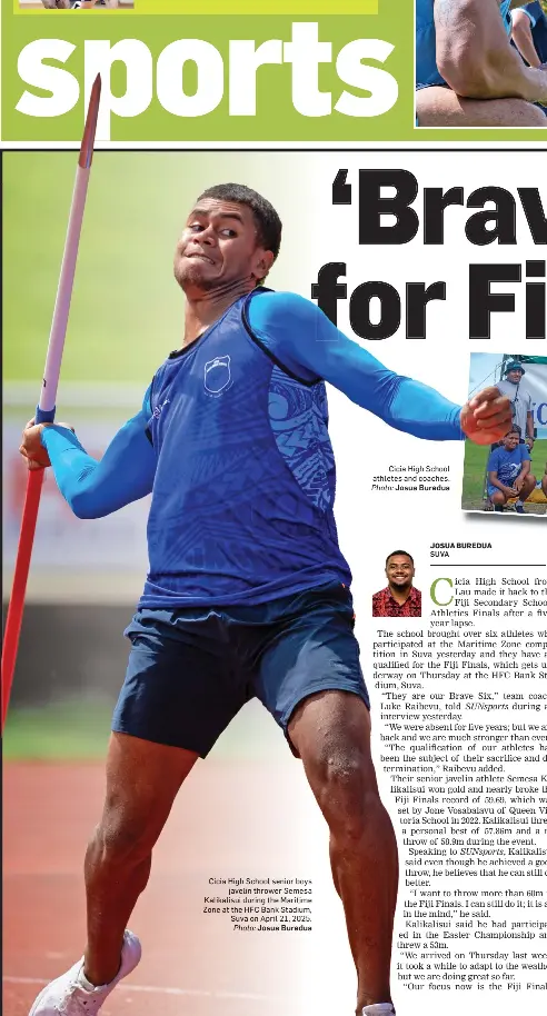 ‘Brave 6’ for Finals - PressReader