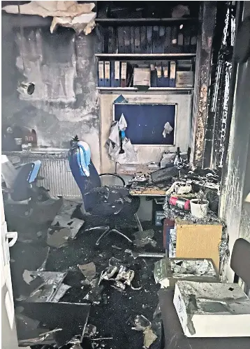 MP’S office target of suspected arson raid - PressReader