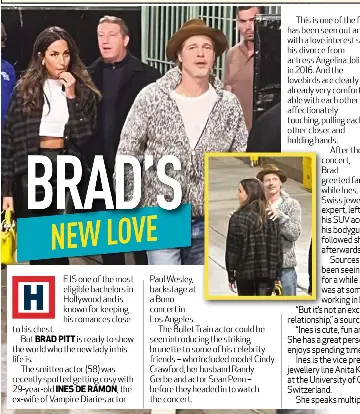 BRAD’S NEW LOVE - PressReader