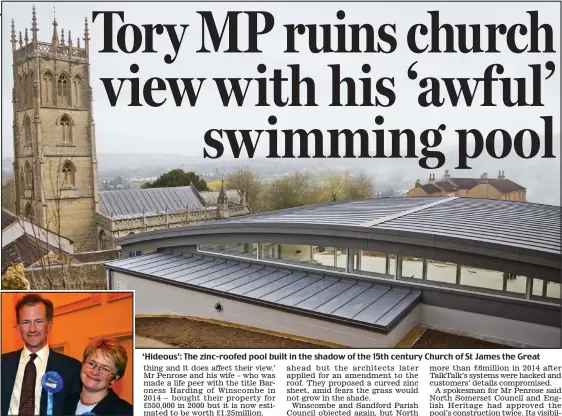 Tory MP ruins church view with his ‘awful’ swimming pool - PressReader
