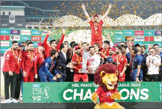 Islamabad United seal dramatic PSL win - PressReader
