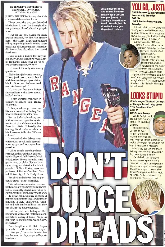 DON’T JUDGE DREADS - PressReader