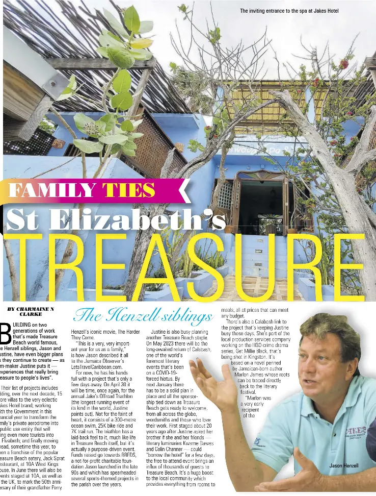 FAMILY TIES St Elizabeth’s TREASURE - PressReader