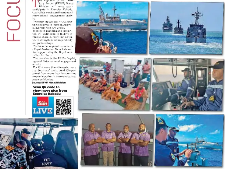 NAVY, RFNS SAVENACA IN FULL FORCE AT EXERCISE KAKADU - PressReader