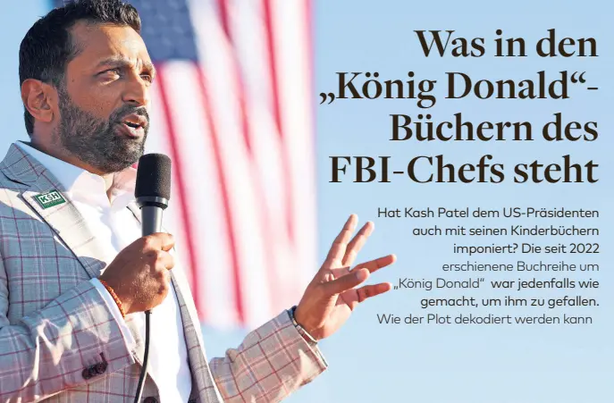 Was in den „König Donald“Büchern des FBI-Chefs steht - PressReader