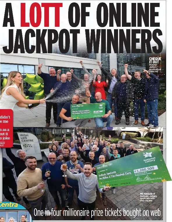 A LOTT OF ONLINE JACKPOT WINNERS - PressReader