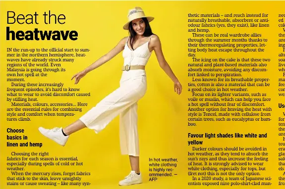 Beat the heatwave - PressReader