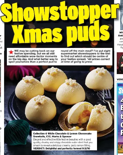 Showstoppe­r Xmas puds - PressReader