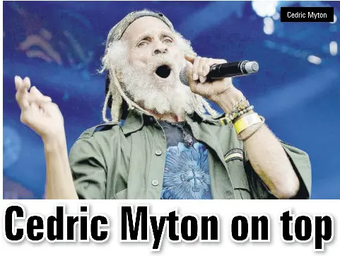 Cedric Myton on top - PressReader