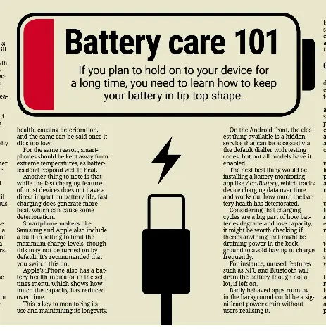 Battery care 101 - PressReader