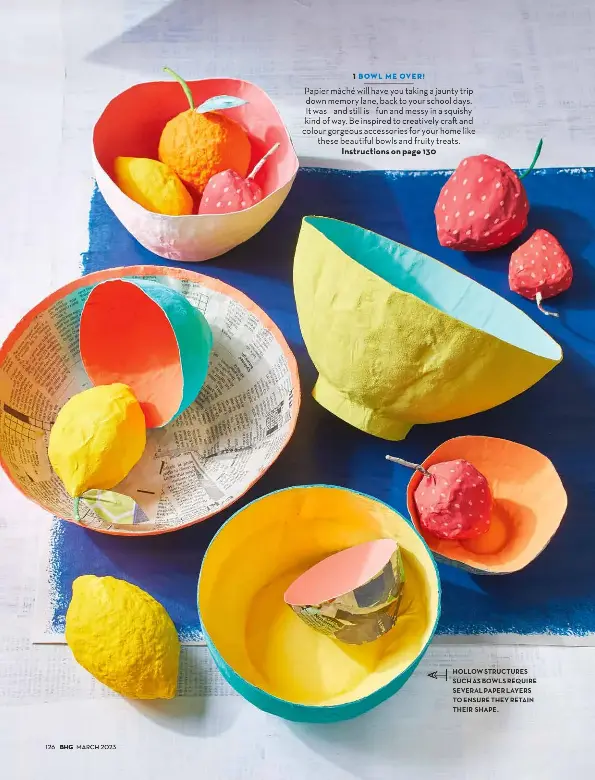 ARTFUL WAYS WITH PAPIER MACHE - PressReader