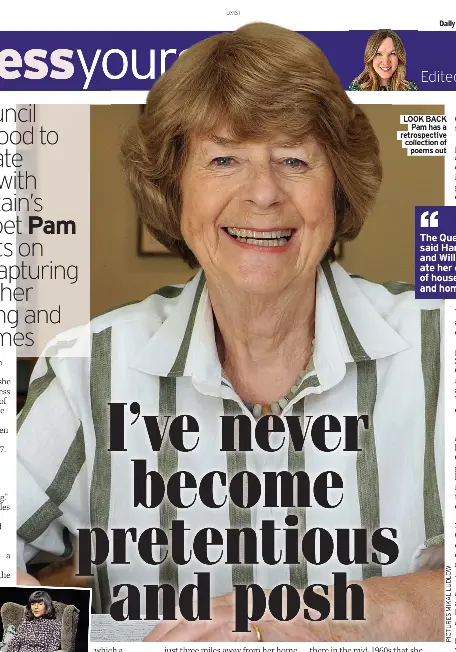 I’ve never become pretentiou­s and posh - PressReader