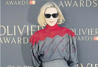 Cate Blanchett se ha cansado de ser actriz y famosa - PressReader