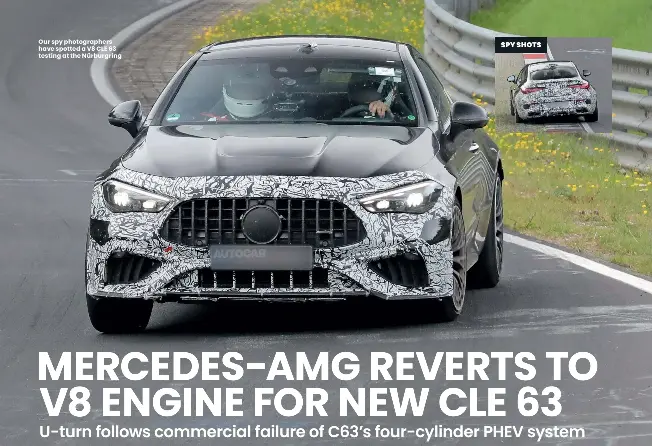 MERCEDES-AMG REVERTS TO V8 ENGINE FOR NEW CLE 63 - PressReader