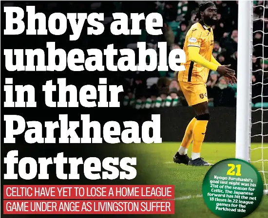 Bhoys are unbeatable in their Parkhead fortress - PressReader
