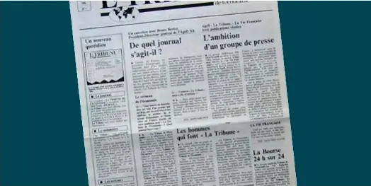 La Tribune fête ses 40 ans : ensemble, écrivons la suite - PressReader